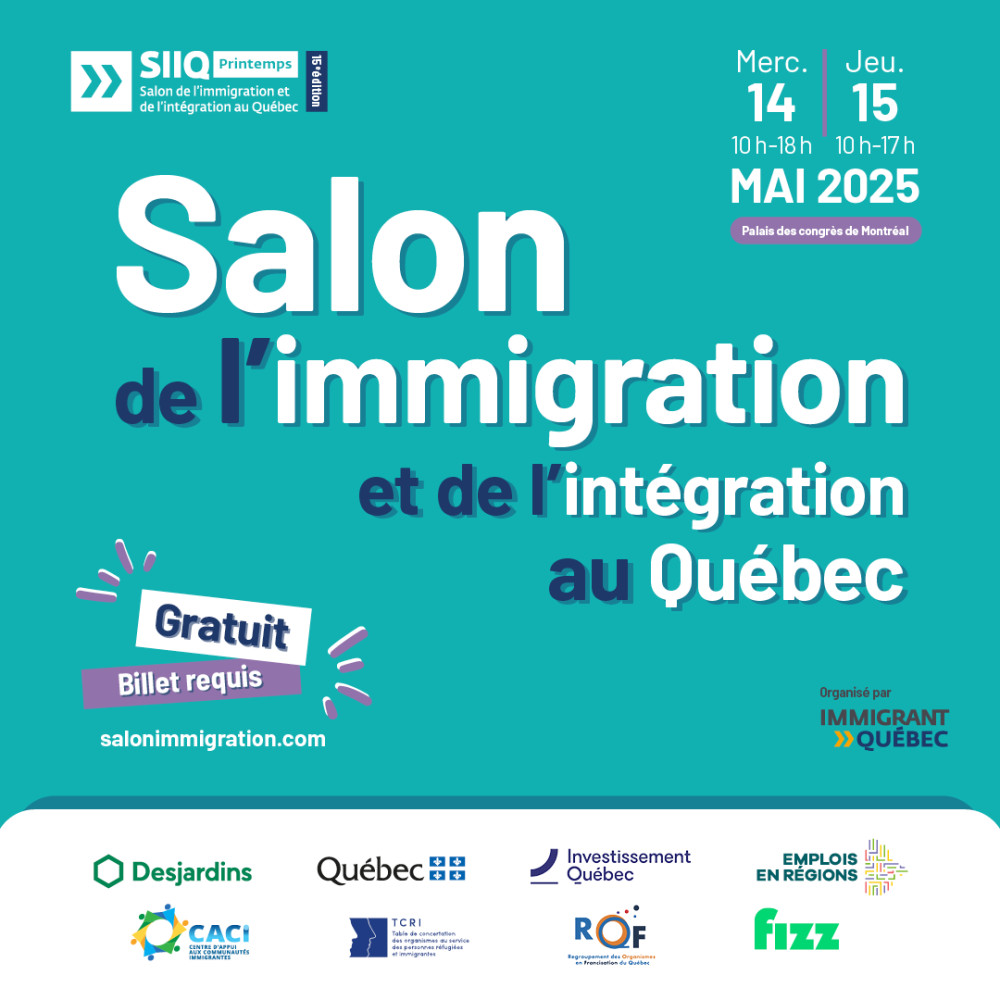 Salon de l’immigration et de l’intégration au Québec 2025: tarifs ...